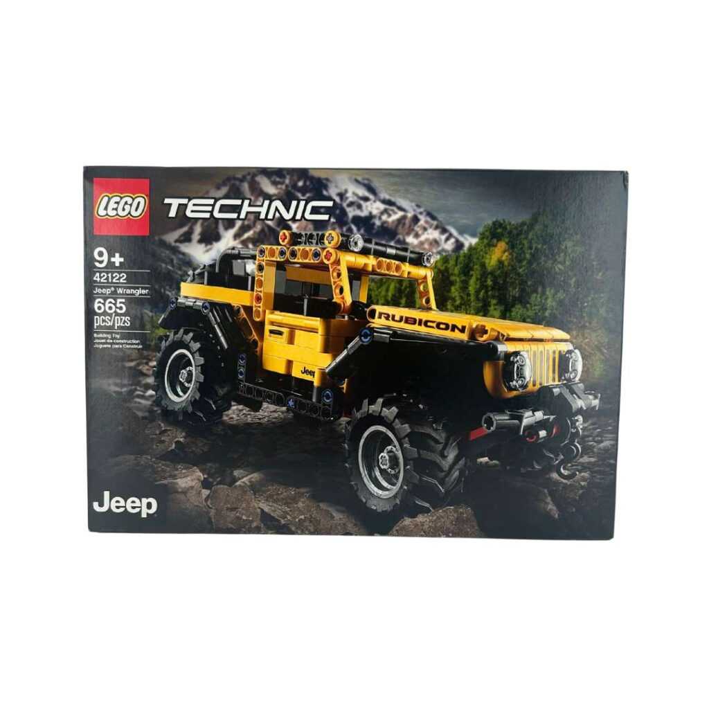 LEGO Technic Yellow Jeep Wrangler Building Set / 42122 – CanadaWide ...