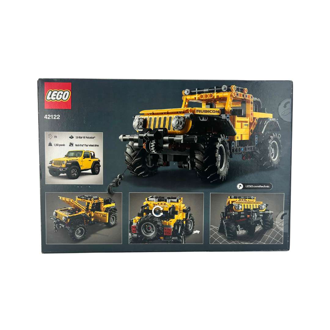 LEGO Technic Yellow Jeep Wrangler Building Set / 42122 – CanadaWide ...