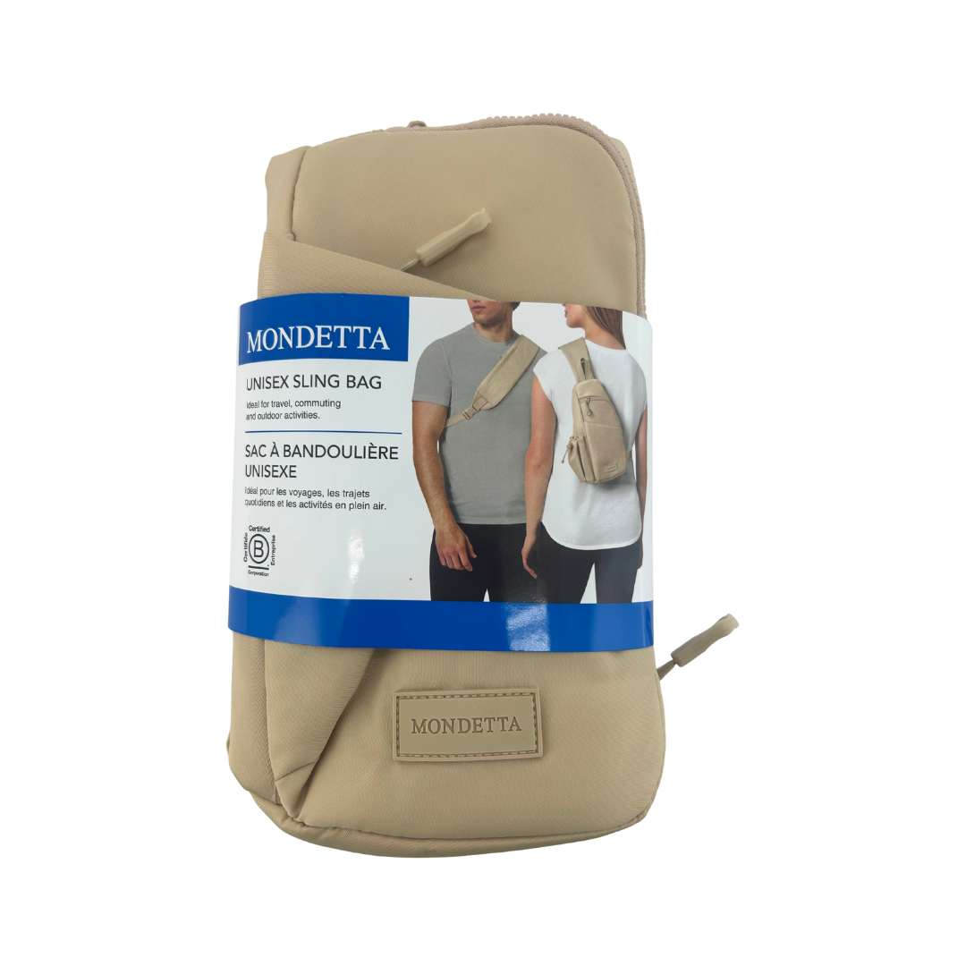Mondetta Beige Unisex Sling Bag / One Size – CanadaWide Liquidations