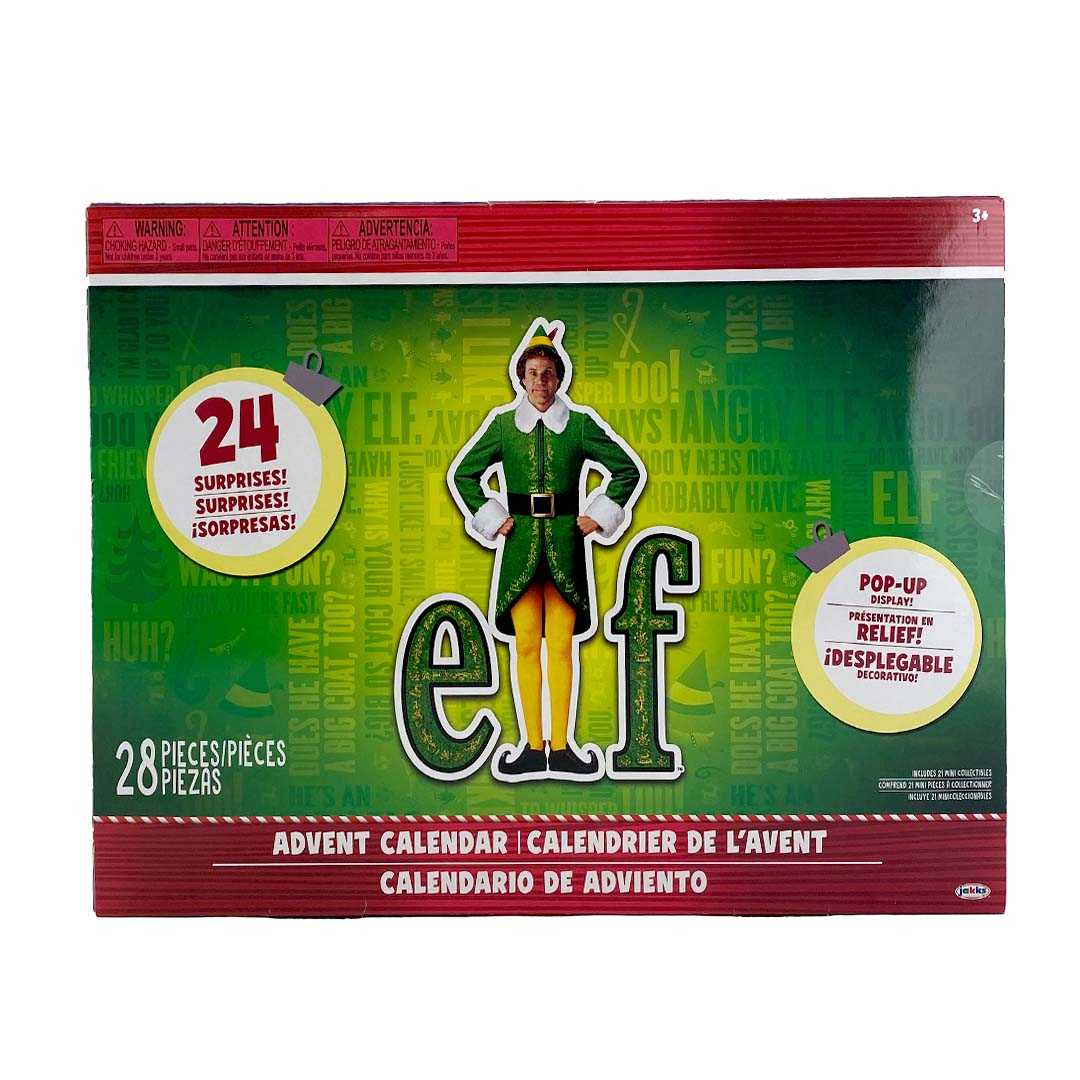 Elf 28 Piece Advent Calender with Pop-Up Display – CanadaWide Liquidations
