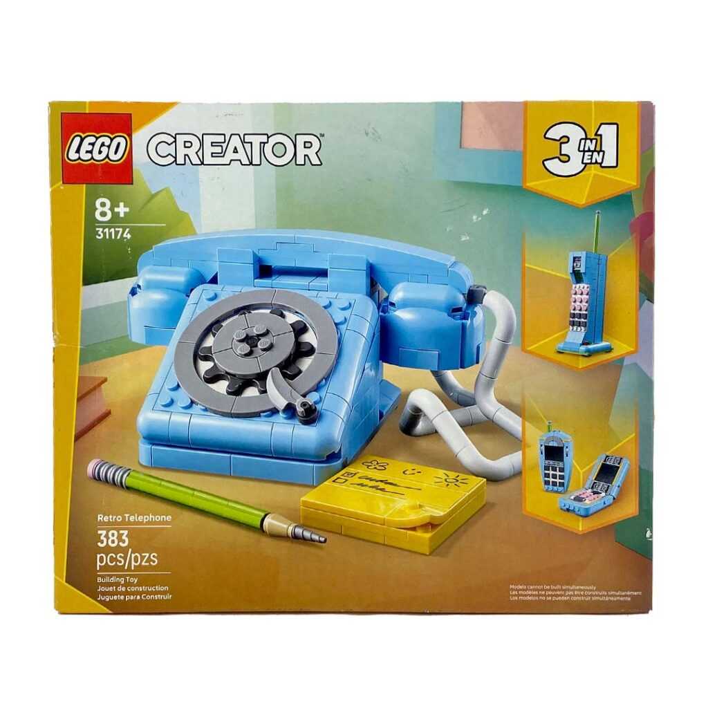 LEGO Creator 3-in-1 Retro Telephone Building Set / 31174 – CanadaWide ...