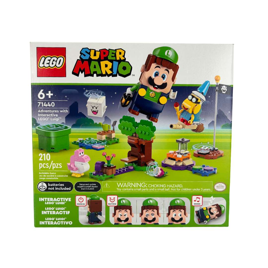 LEGO Super Mario “Adventures with Interactive LEGO Luigi” Buildable ...