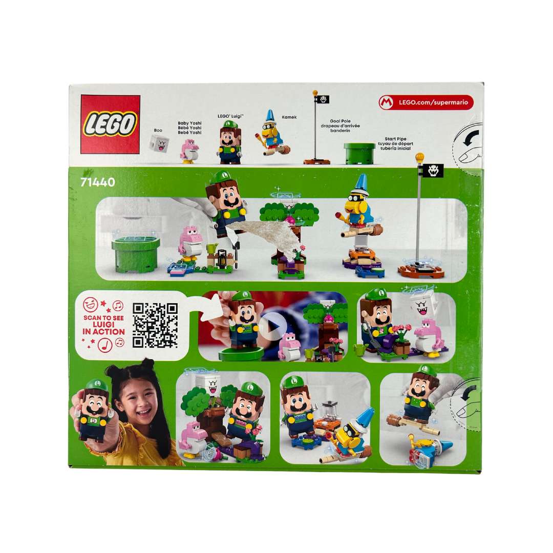 LEGO Super Mario “Adventures with Interactive LEGO Luigi” Buildable ...