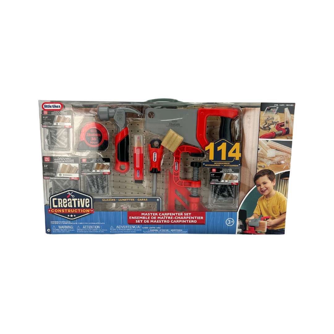 Little Tikes Creative Construction Master Construction Toy Set / 114 ...