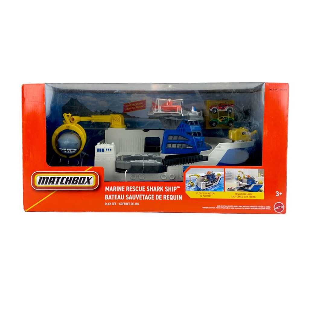 Matchbox Marine Rescue Shark Ship Play Set / Floatable – CanadaWide ...