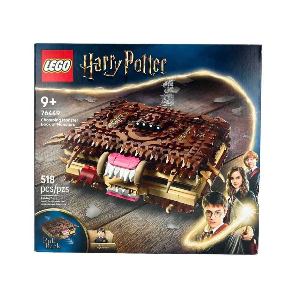 LEGO Harry Potter Chomping Monster Book of Monsters Building Set ...