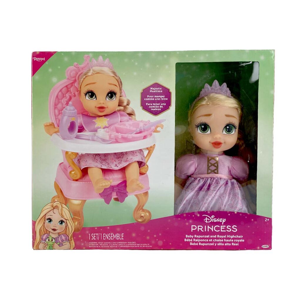 Disney Princess Majestic Mealtime with Baby Rapunzel and Royal ...