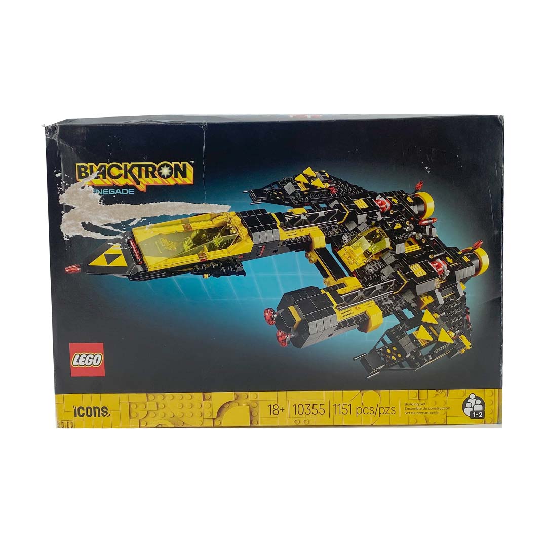 LEGO ICONS Blacktron Renegade Spacecraft Building Set / 10355 ...