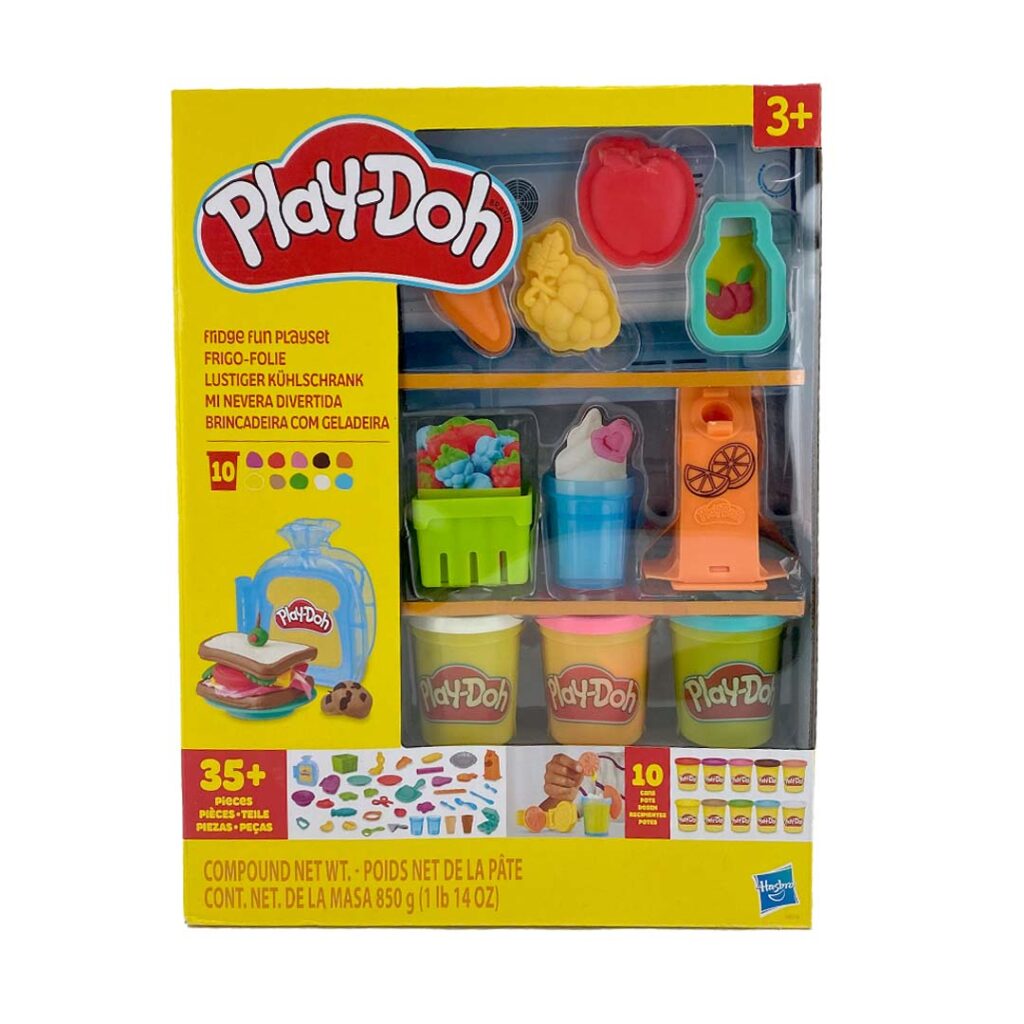 Hasbro Play-Doh Fridge Fun Playset: 35 Pieces / For Ages 3 ...
