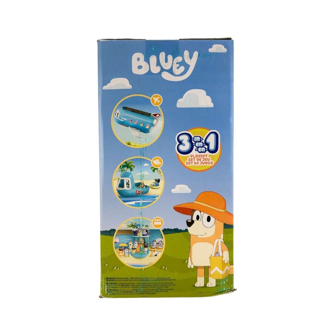 Bluey Transforming Plane Mega Playset / 25+ Sounds & Phrases ...