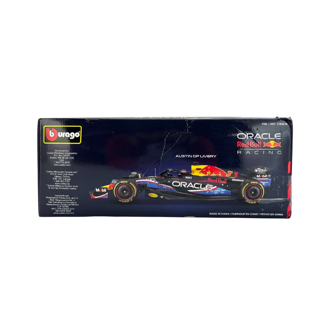 Burago Formula 1 Oracle Red Bull Racing RB19 Race Car: Max Verstappen ...
