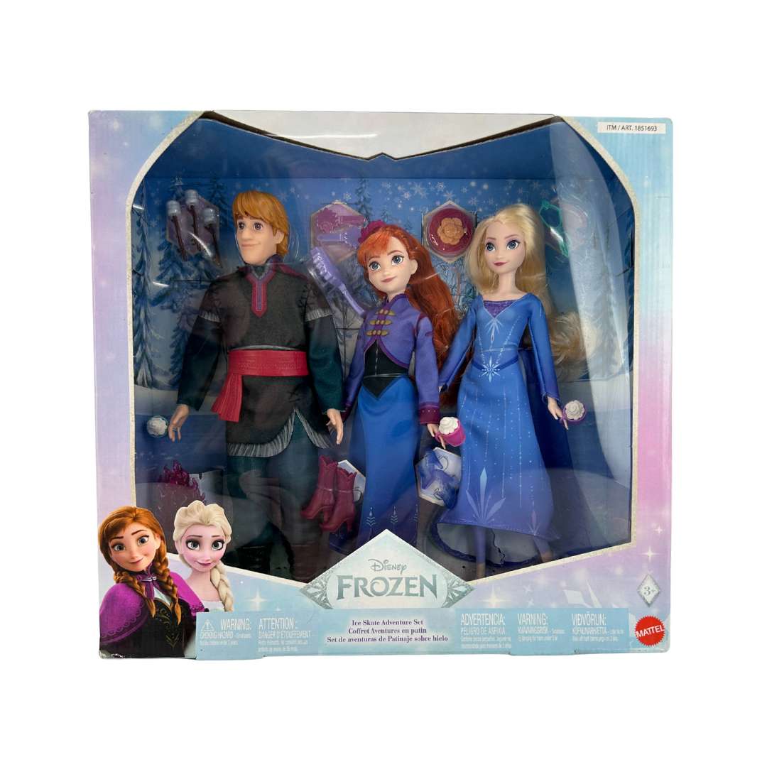 Disney Frozen Ice Skate Adventure Set / 3 Doll Playset – CanadaWide ...