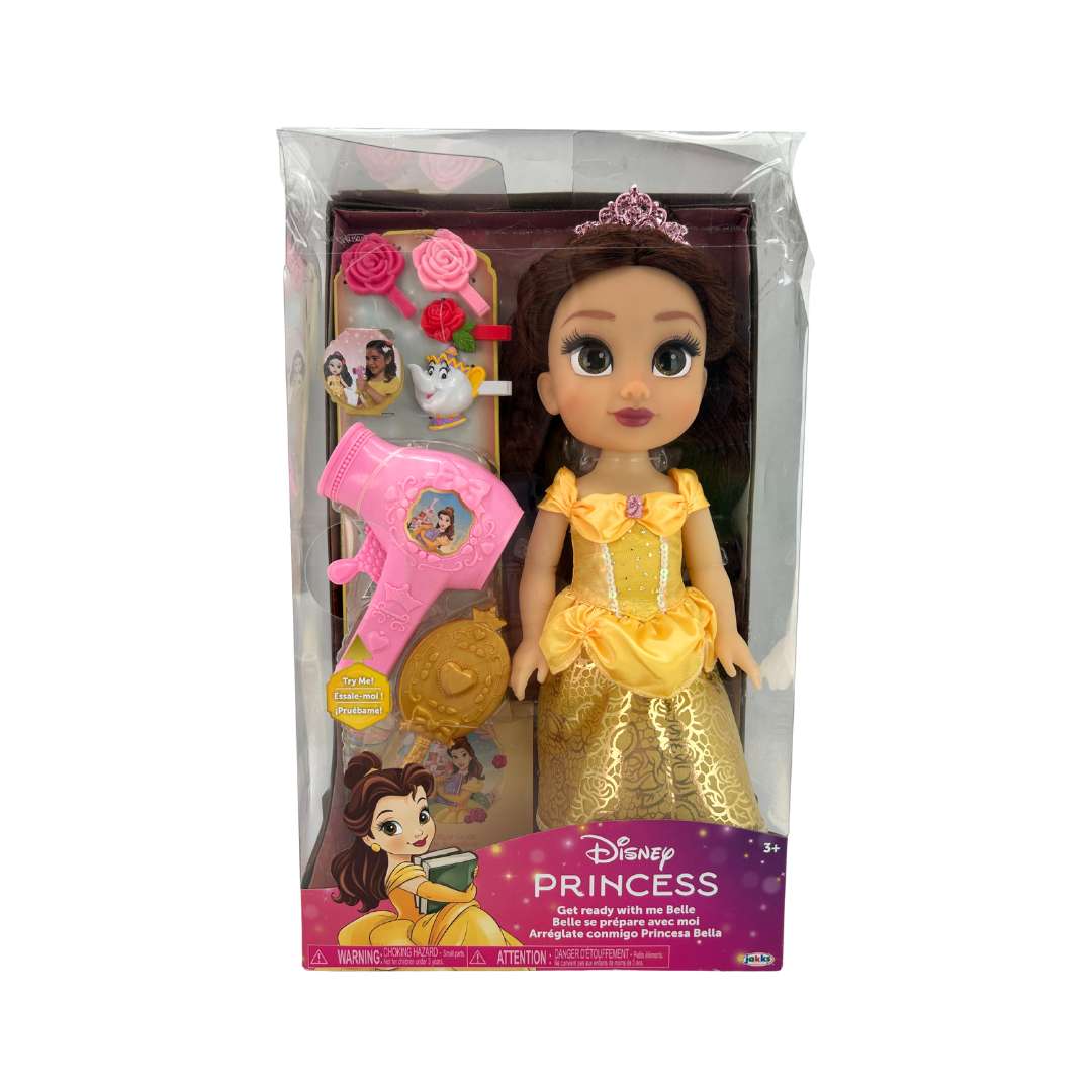 Disney Princess Get Ready with Me Belle Playset / Pretend Play ...