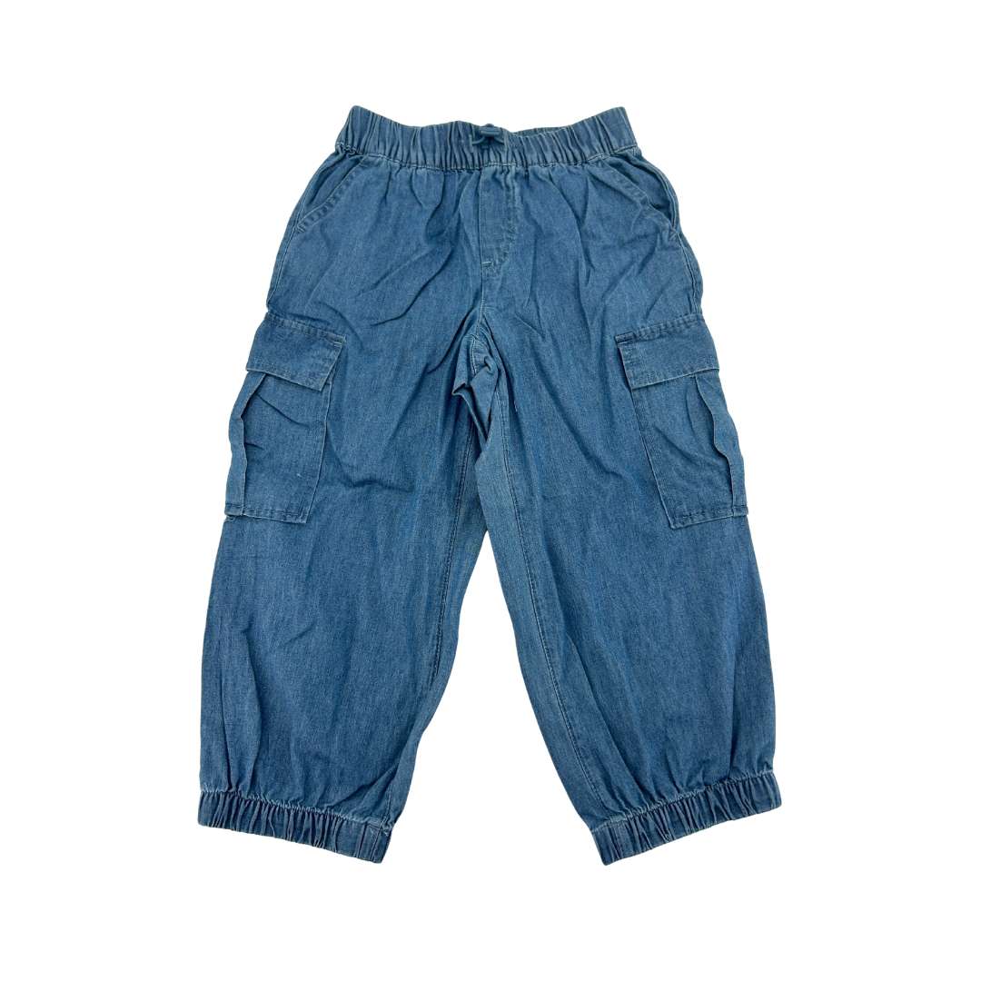 GAP Girl’s Denim Lightweight Cargo Pants / Various Sizes – CanadaWide ...