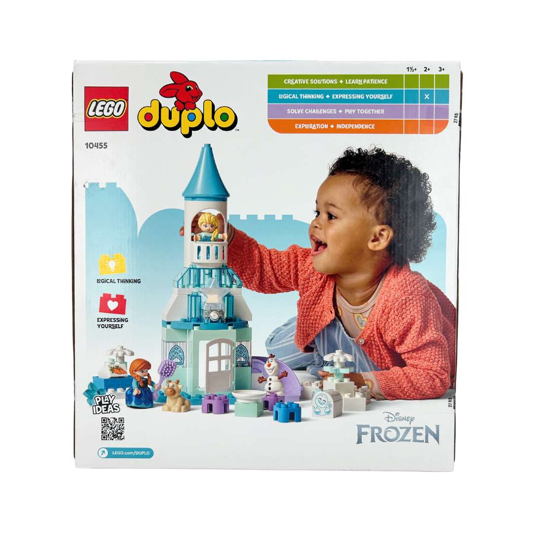 LEGO Duplo Disney Frozen Anna & Elsa’s Frozen Castle Party Building Set ...