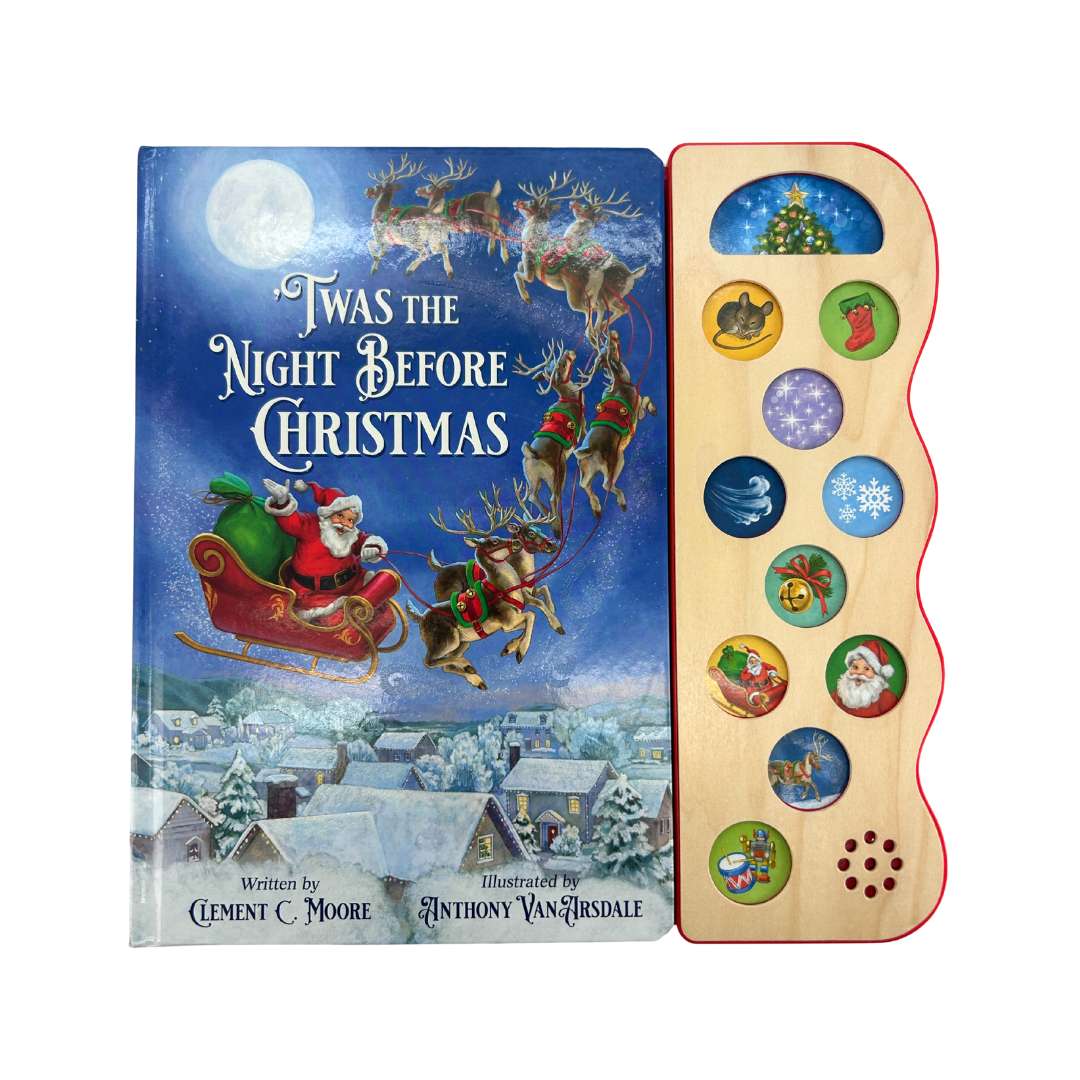 Twas The Night Before Christmas Board Book / 11 Sound Effects ...