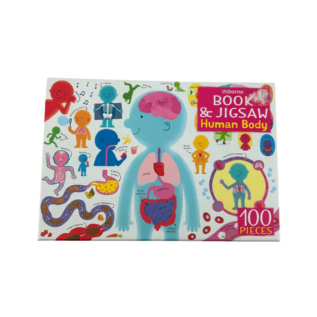 Usborne Book & Jigsaw Puzzle: Human Body / 100 Pieces – CanadaWide ...